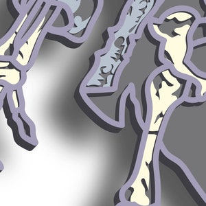 Pirate Multilayer SVG/ Pirate Mandala Cut File/ 3D Layer/ Plywood ...