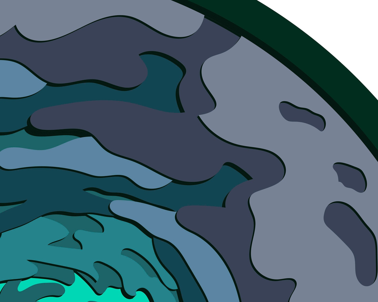 Nature Multilayer SVG/ Nature Cut File/ 3D Layer/ Plywood - Etsy