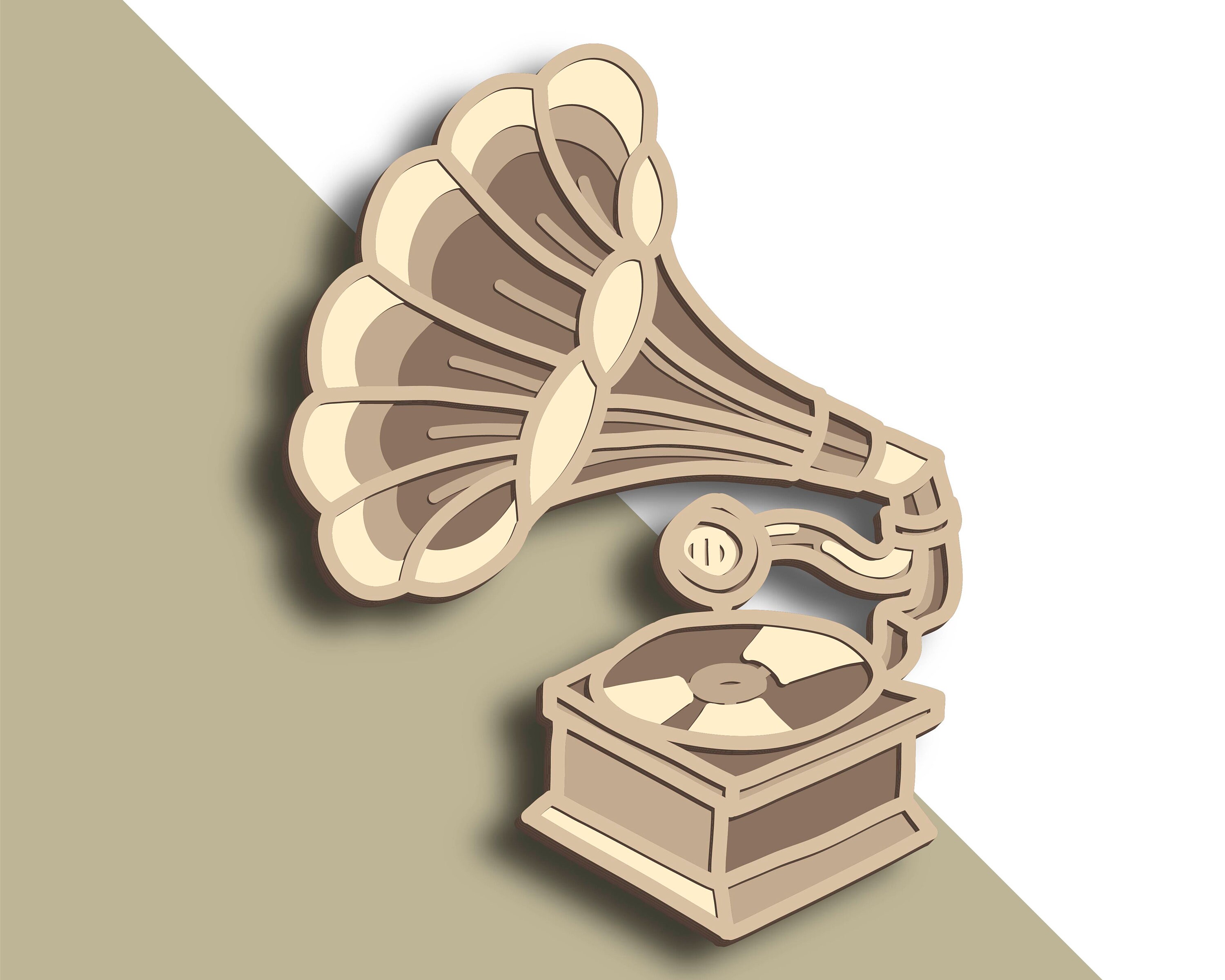 Music Bundle Multilayer SVG/ Music Bundle Cut File/ 3D Layer/ - Etsy
