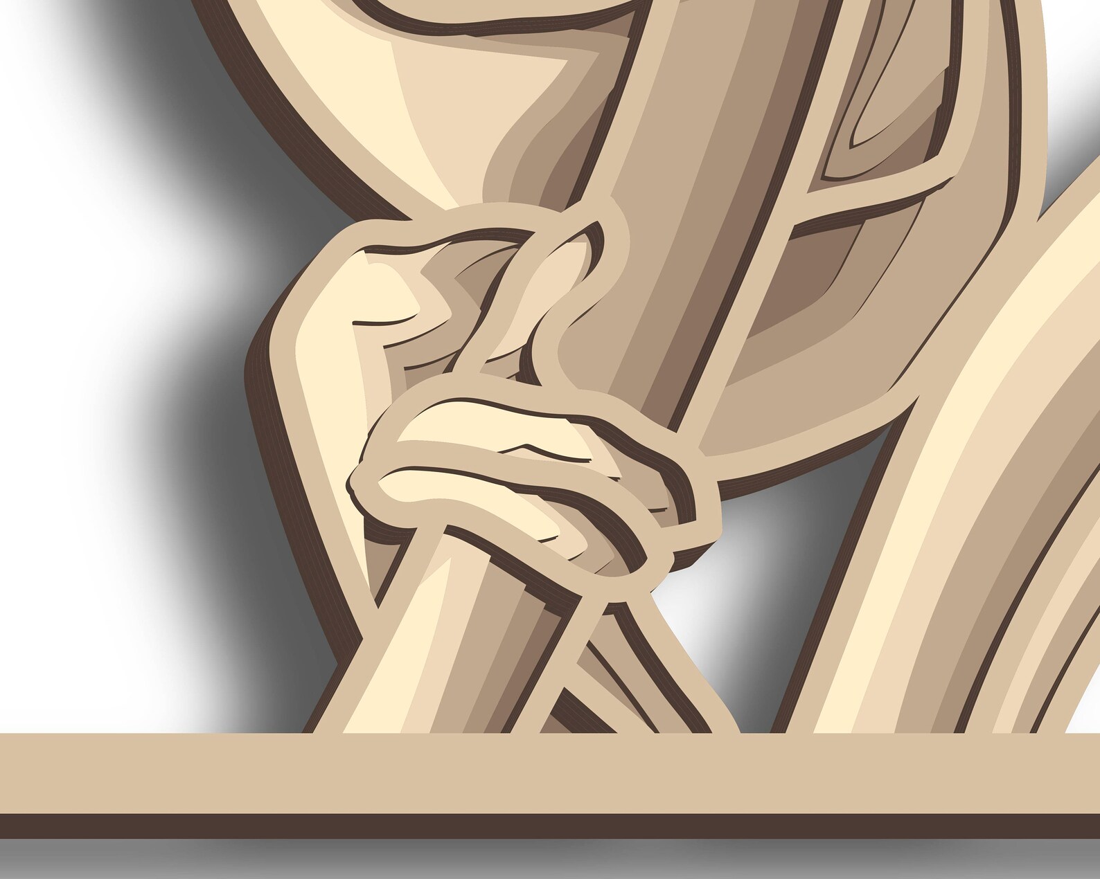 Frog 3D Multilayer SVG/ Frog Zentangle Cut File/ 3D Layer/ - Etsy