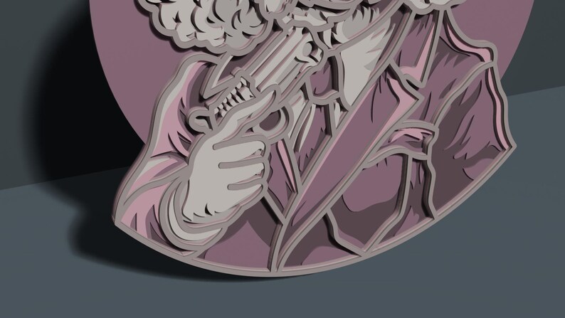 Poodle SVG Multilayer. Laser Cut File. 3D Mandala. Paper Cutting. CNC ...