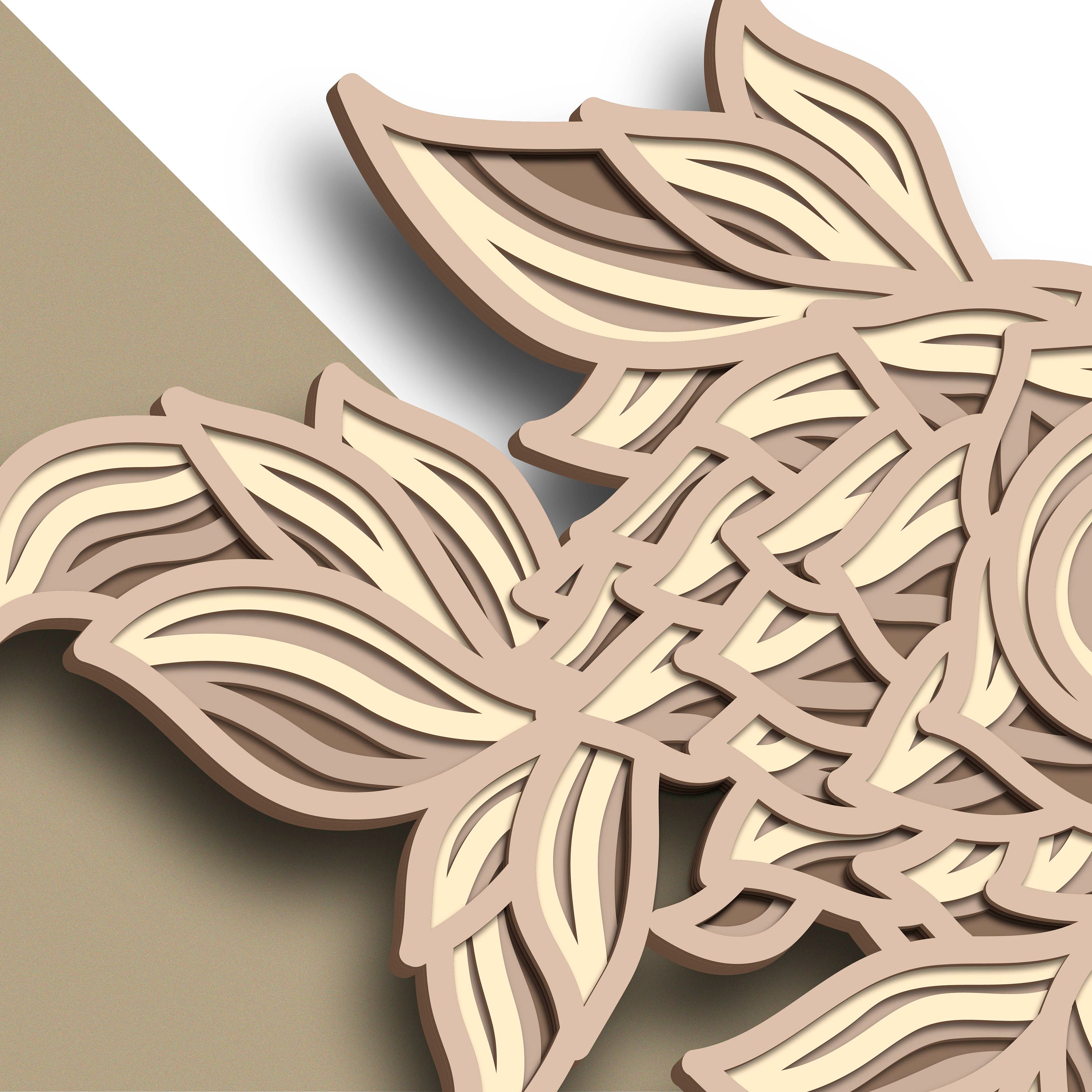Fish Multilayer SVG/ Fish Cut File/ 3D Layer/ Plywood Cutting/ - Etsy