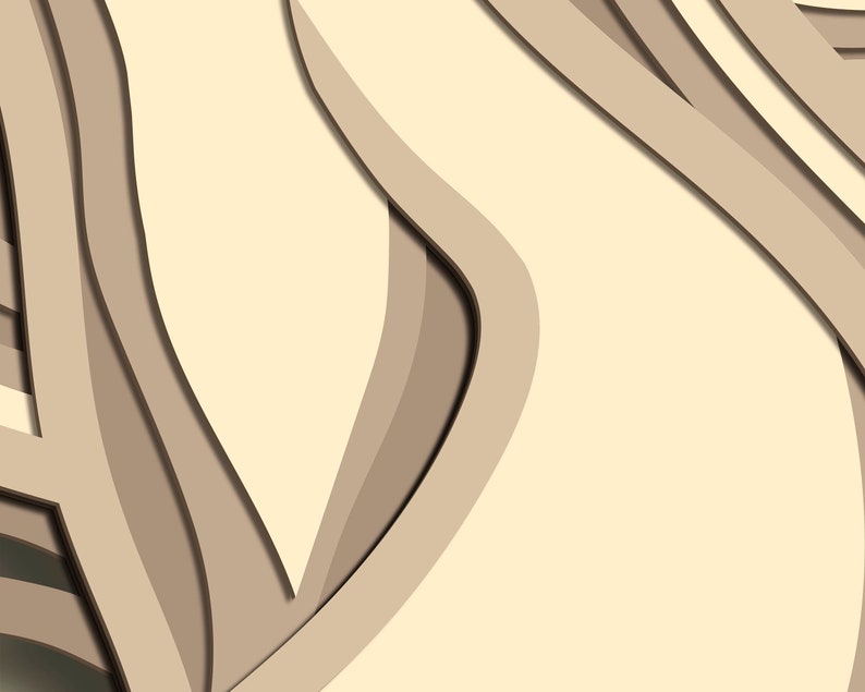 Body multilayer SVG/ Body cut file/ 3D layer/ Plywood cutting/ | Etsy