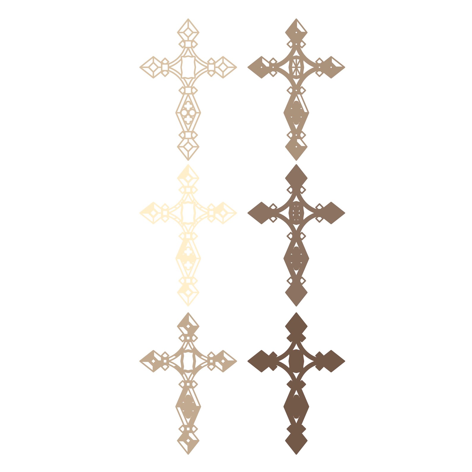 Cross Multilayer SVG/ Cross Cut File/ 3D Layer/ Plywood - Etsy