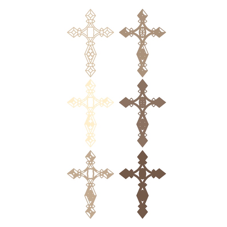 Cross Multilayer SVG/ Cross Cut File/ 3D Layer/ Plywood - Etsy