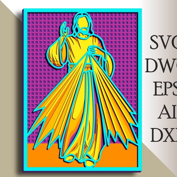 Divine Mercy Svg - Etsy
