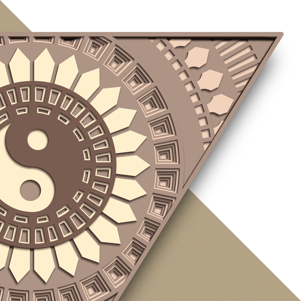 Yin Yang Multilayer SVG/ Yin Yang Cut File/ 3D Layer/ Plywood - Etsy