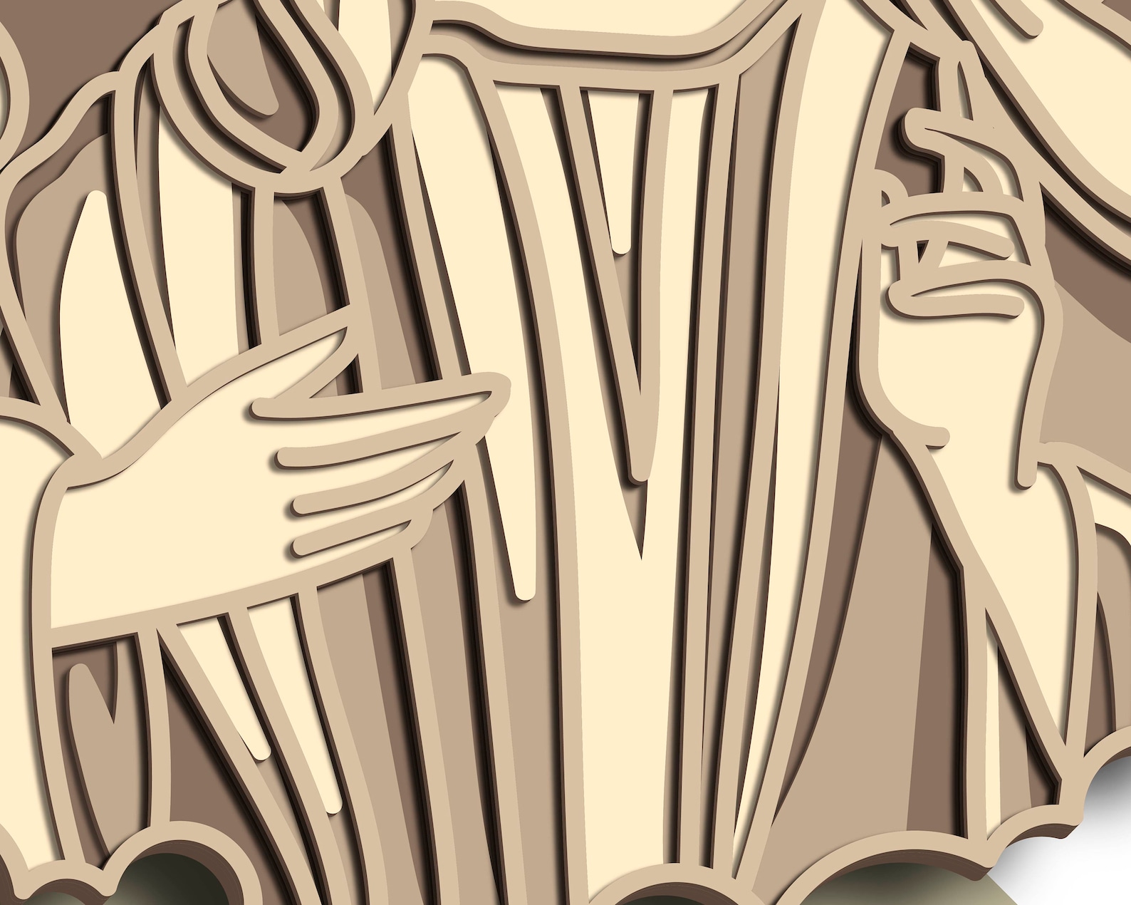 Virgin Mary Multilayer SVG/ Virgin Mary Cut File/ 3D Layer/ - Etsy