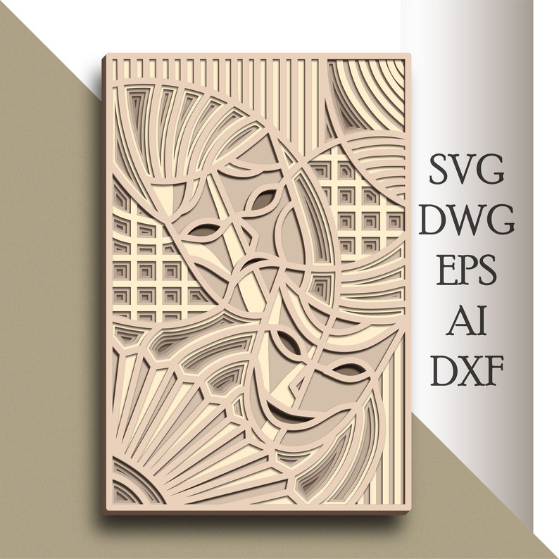 Comedy Tragedy Multilayer SVG/ Comedy Tragedy Mask Cut File/ - Etsy