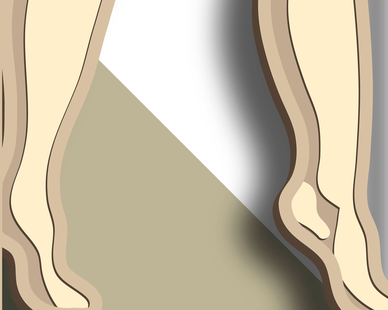 Legs Multilayer SVG/ Legs Cut File/ 3D Layer/ Plywood Cutting/ | Etsy