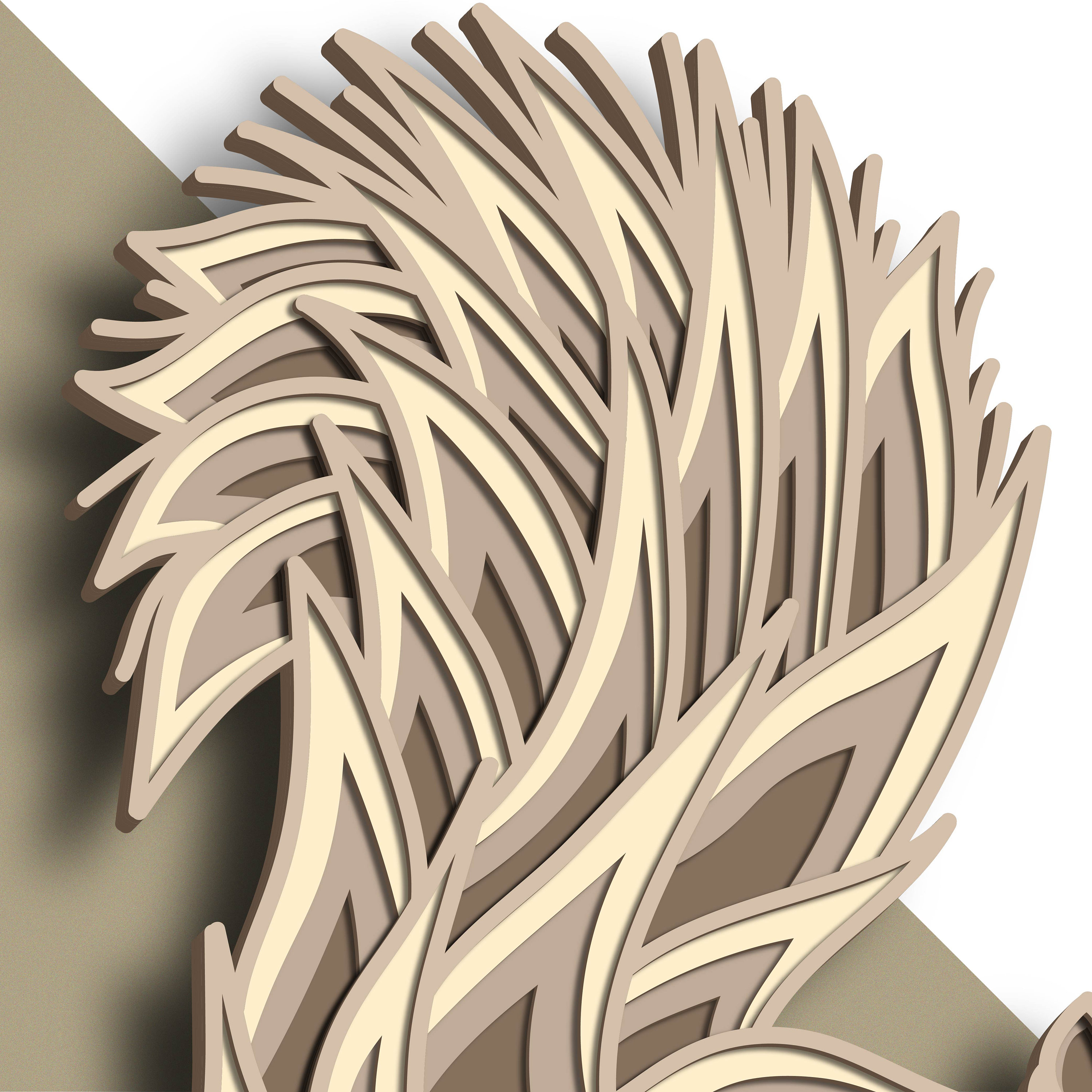 Squirrel Multilayer SVG/ Squirrel Cut File/ 3D Layer/ Plywood - Etsy Canada