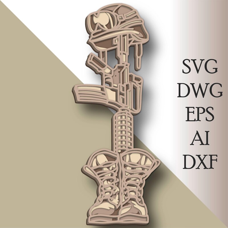 Stencil Army Laser Cut - Etsy UK