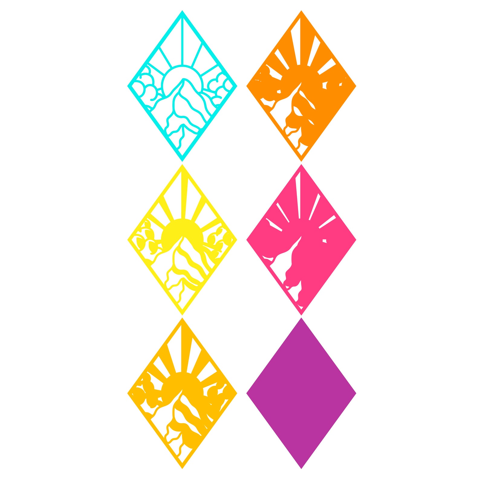 Nature Multilayer SVG/ Nature Cut File/ 3D Layer/ Plywood - Etsy