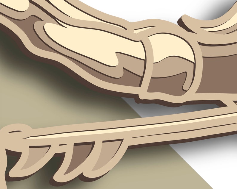 Surfing Multilayer SVG/ Surfing Cut File/ 3D Layer/ Plywood - Etsy