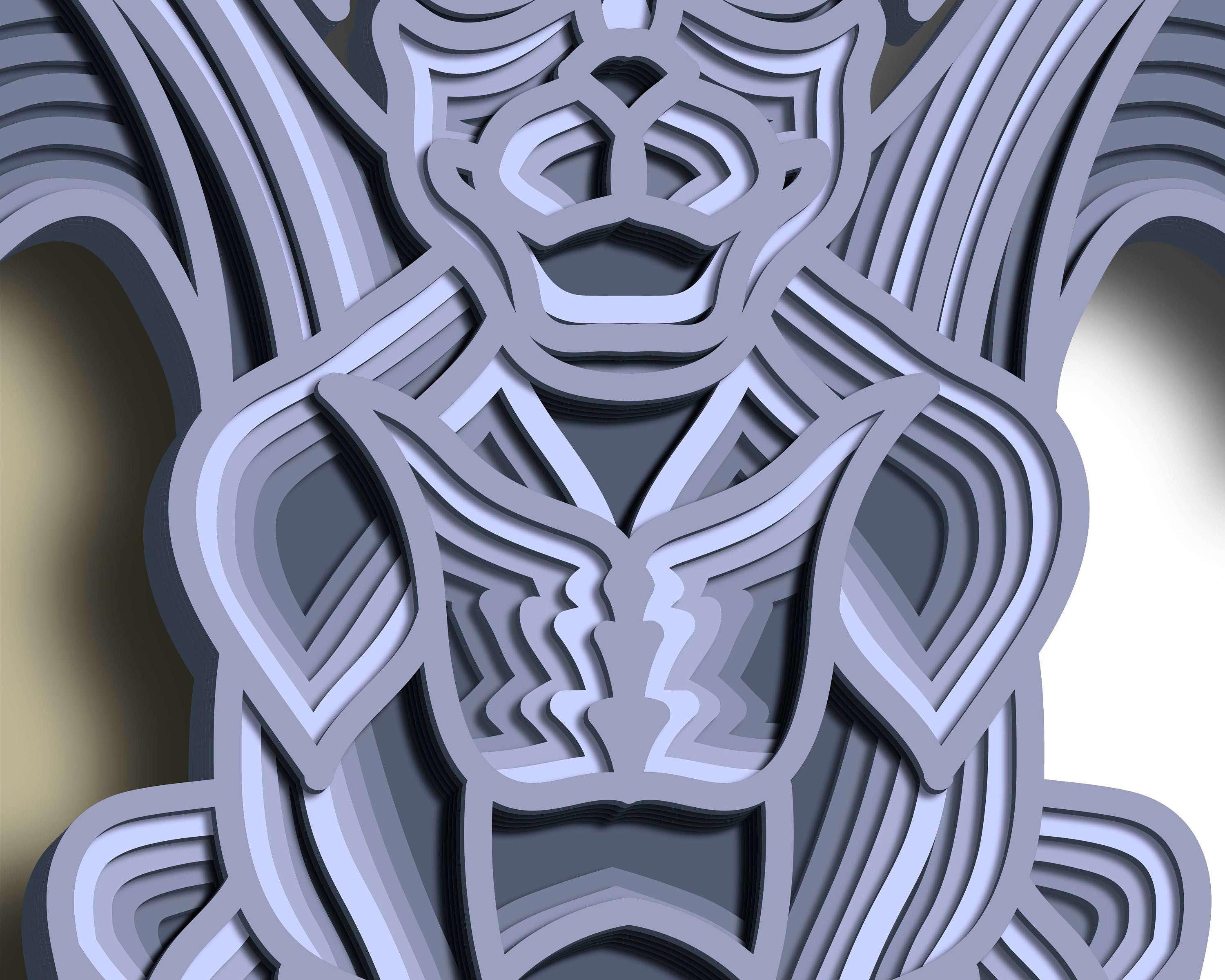 Origami Gargoyle Diagram