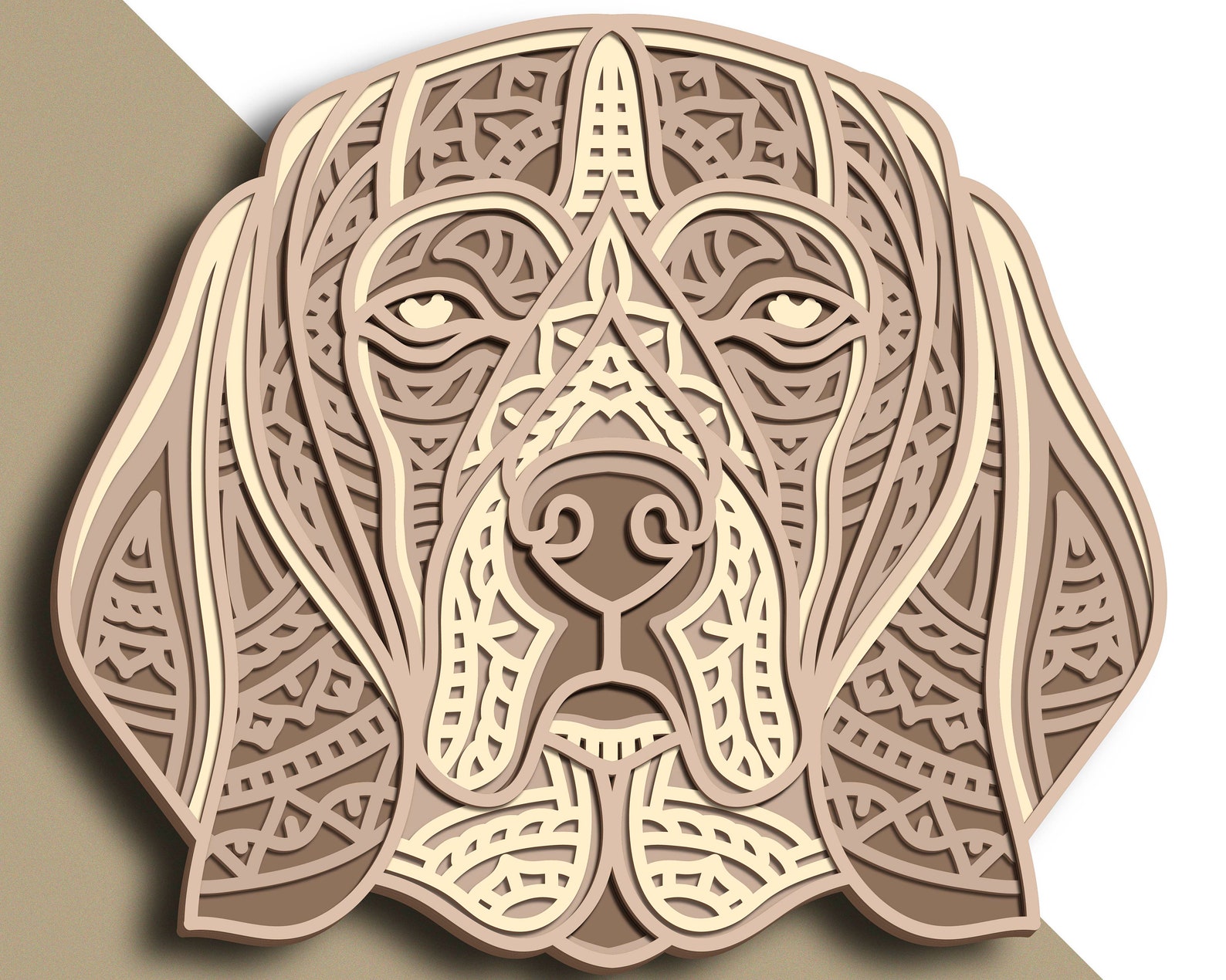 Dog Bundle Multilayer SVG/ Dog Bundle Cut File/ 3D Layer/ - Etsy