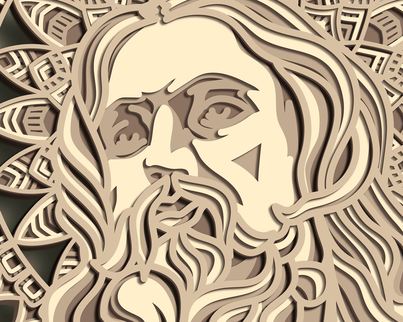 Jesus Bundle Multilayer SVG/ Jesus Bundle Cut File/ 3D Layer/ - Etsy