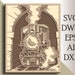 Train Multilayer SVG/ Train Cut File/ 3D Layer/ Plywood - Etsy