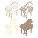 Piano Multilayer SVG/ Piano Cut File/ 3D Layer/ Plywood - Etsy UK