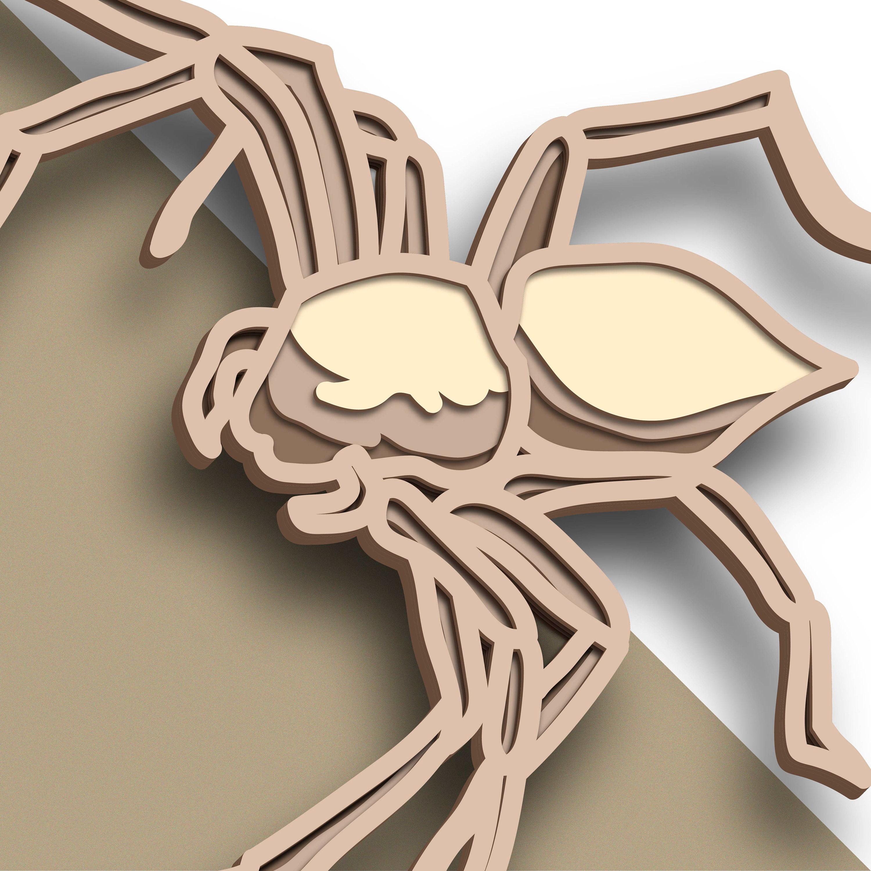 Spider Multilayer SVG/ Spider Cut File/ 3D Layer/ Plywood - Etsy