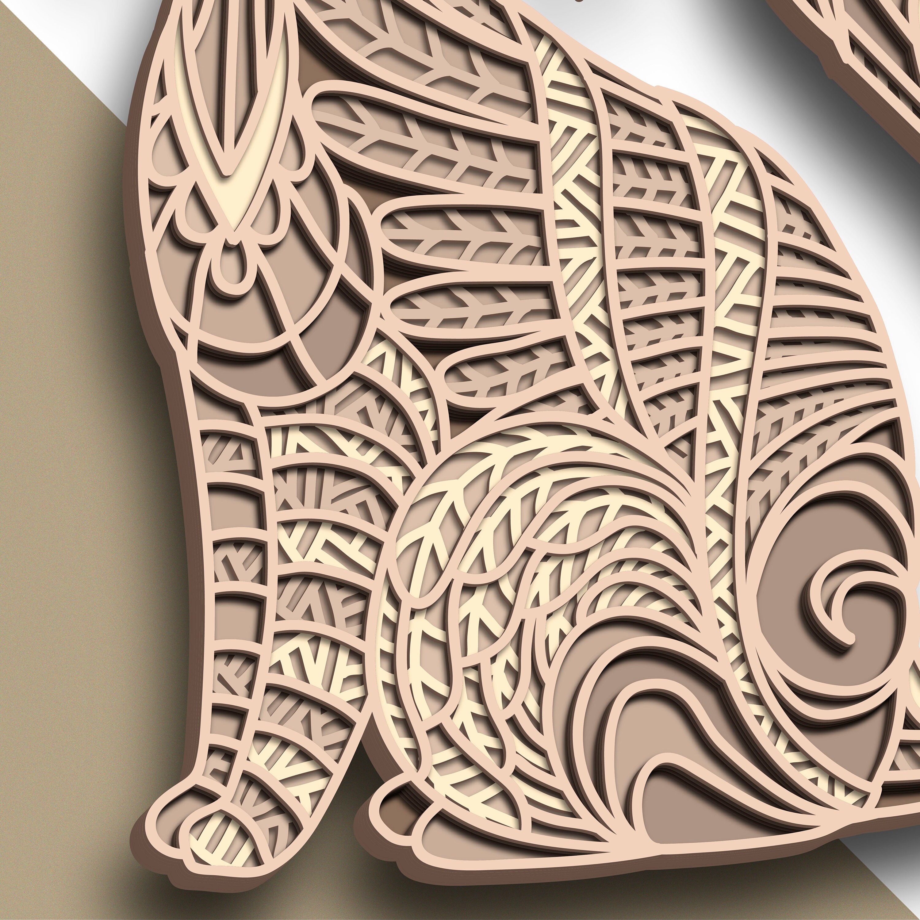 Cat Multilayer SVG/ Cat Cut File/ 3D Layer/ Plywood Cutting/ - Etsy Canada