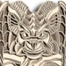Gargoyle Multilayer SVG/ Gargoyle Mandala Cut File/ 3D Layer/ - Etsy