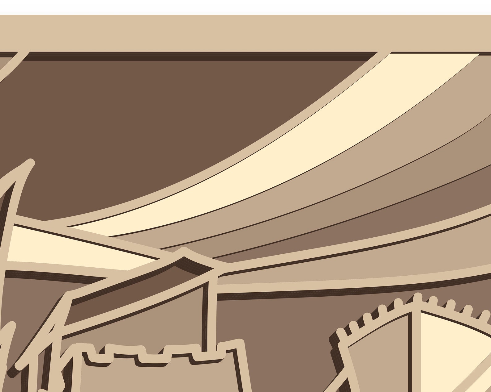 Castle Multilayer SVG/ Castle Cut File/ 3D Layer/ Plywood - Etsy