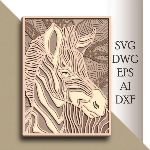 Zebra Cut File - Etsy