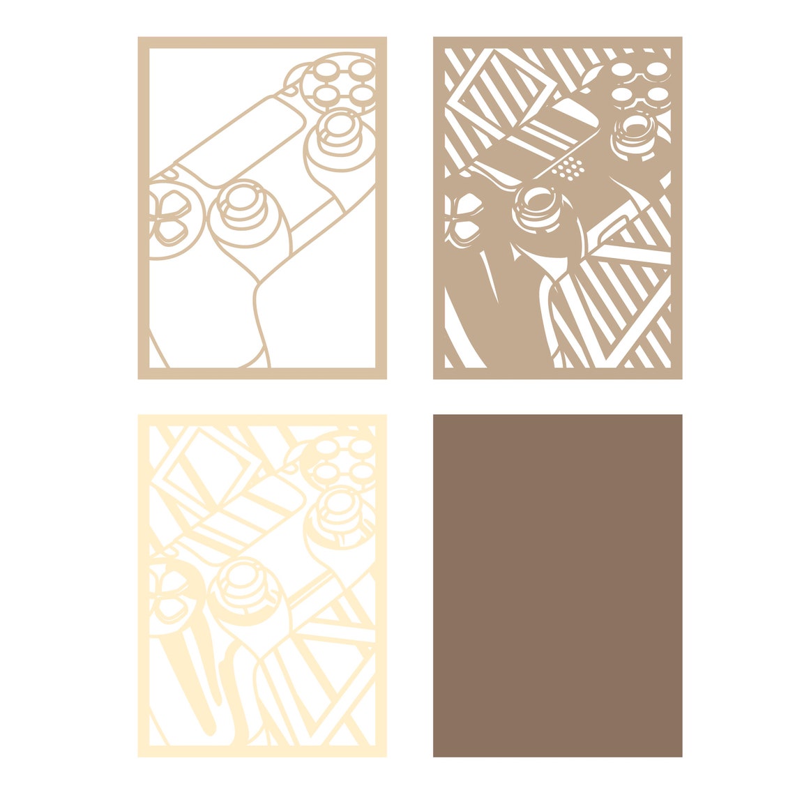 Gamer Multilayer SVG/ Gamer Cut File/ 3D Layer/ Plywood - Etsy