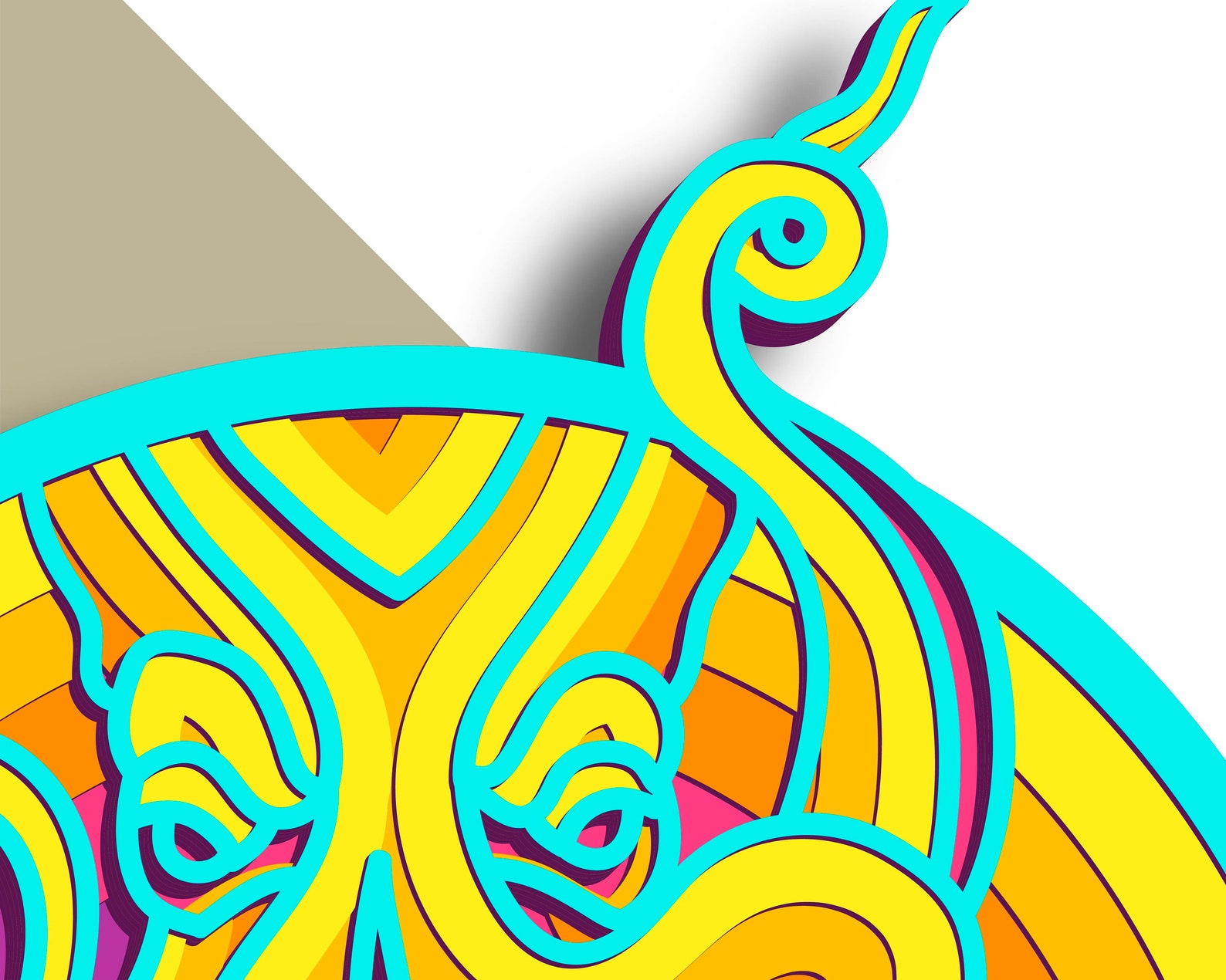 Octopus Multilayer SVG/ Octopus Cut File/ 3D Layer/ Plywood - Etsy