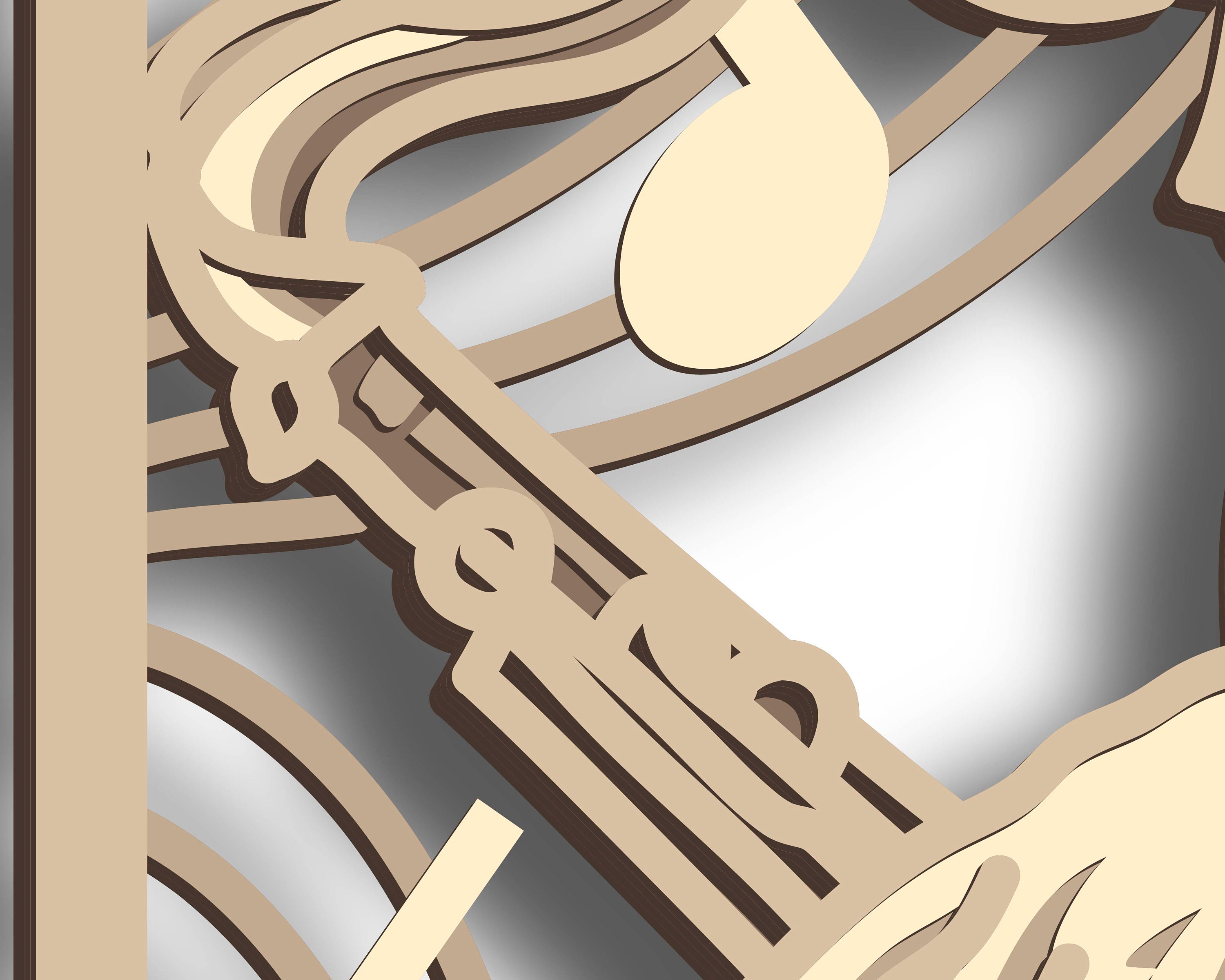 Jazz Multilayer SVG/ Jazz Cut File/ 3D Layer/ Plywood Cutting/ - Etsy ...