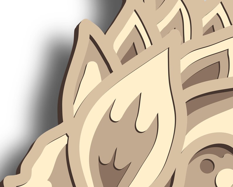 Rabbit Multilayer SVG/ Rabbit Cut File/ 3D Layer/ Plywood | Etsy