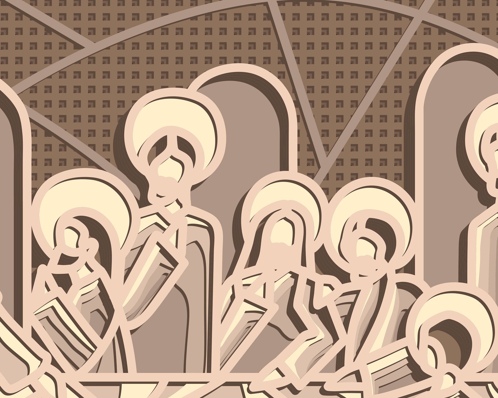 The Last Supper Multilayer SVG/ the Last Supper Cut File/ 3D - Etsy UK