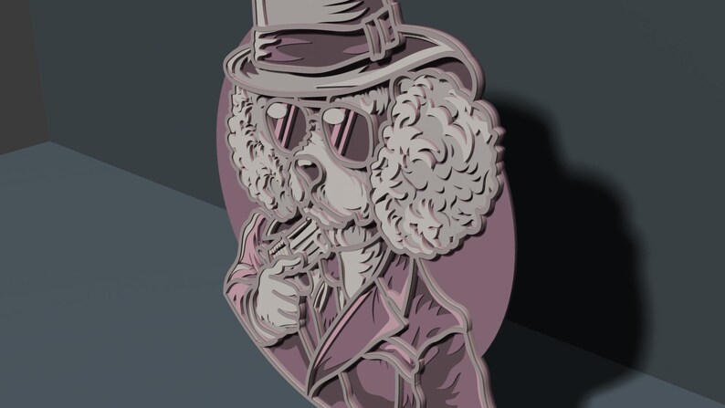 Poodle Multilayer SVG. Laser Cut File. Layer Construction. Plywood ...
