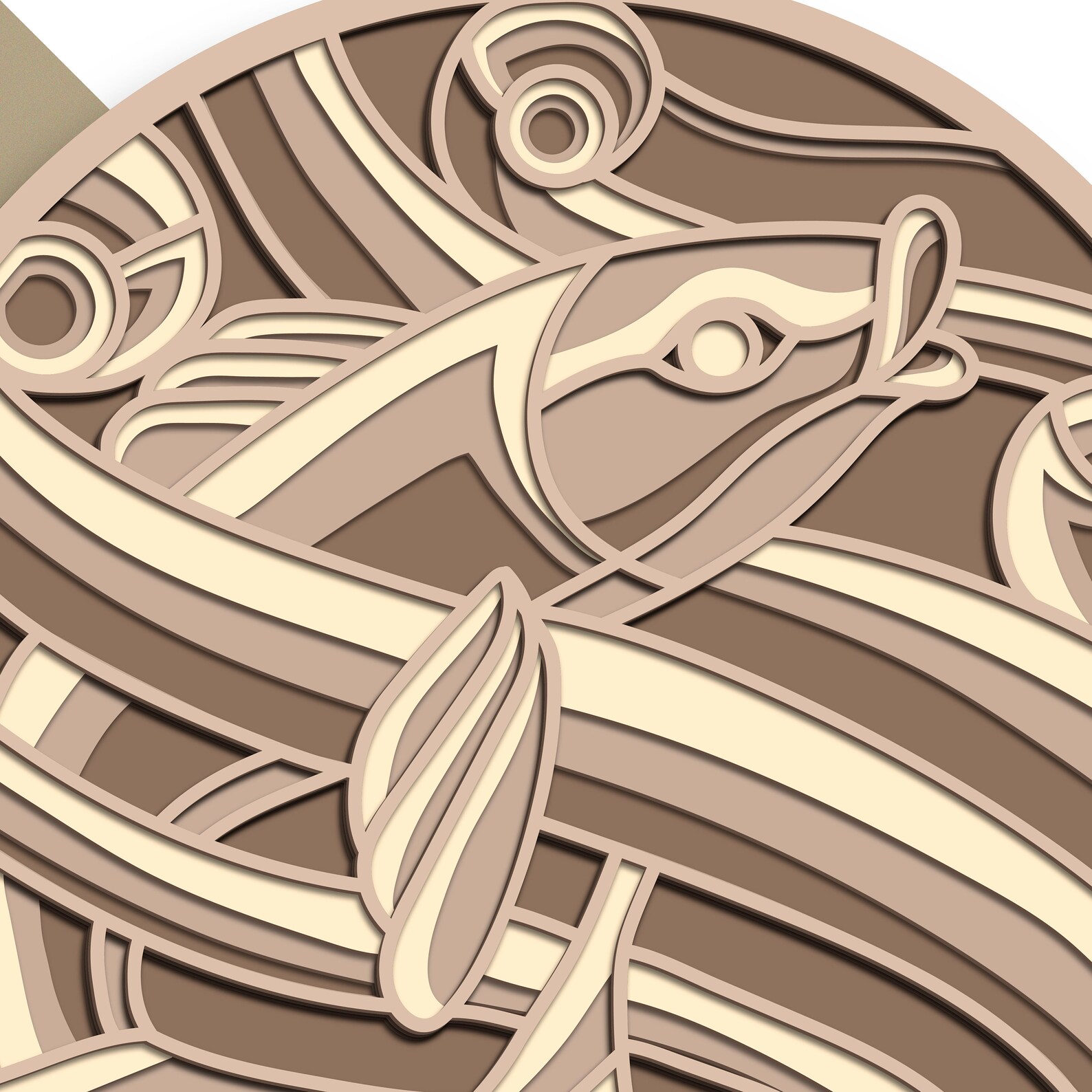 Fish Multilayer SVG/ Fish Cut File/ 3D Layer/ Plywood Cutting/ - Etsy