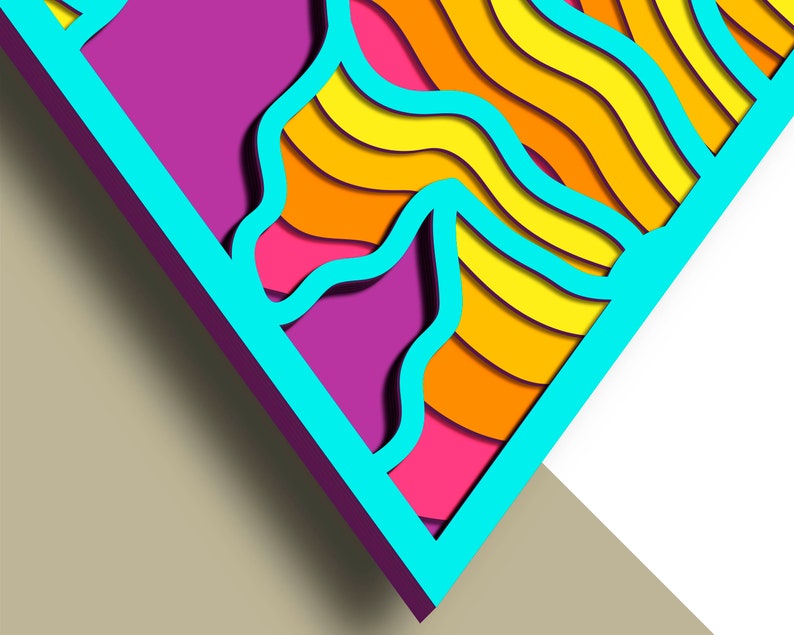 Nature Multilayer SVG/ Nature Cut File/ 3D Layer/ Plywood - Etsy