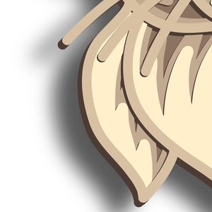 Rabbit Multilayer SVG/ Rabbit Cut File/ 3D Layer/ Plywood Cutting ...