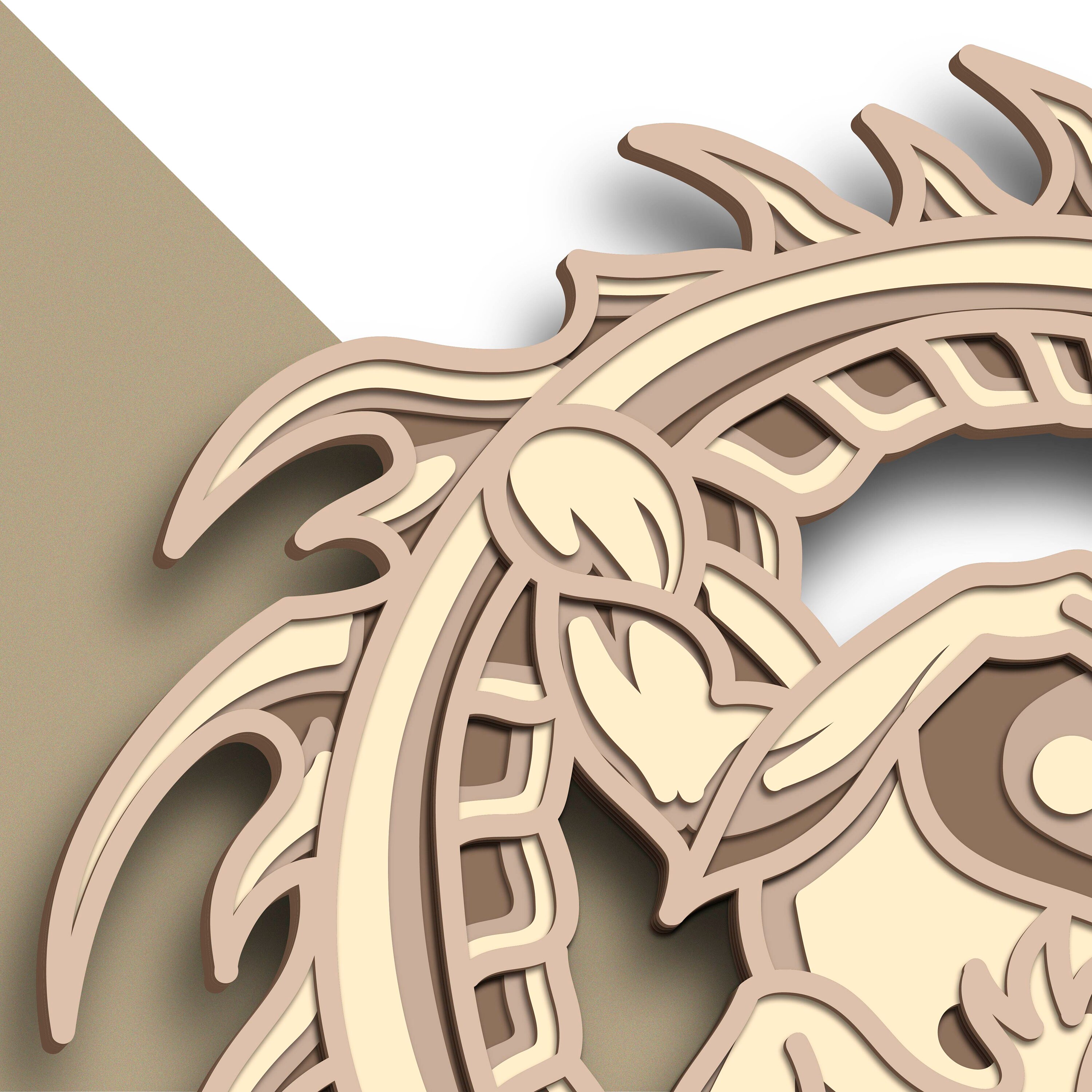 Dragon Multilayer SVG/ Dragon Cut File/ 3D Layer/ Plywood - Etsy Canada