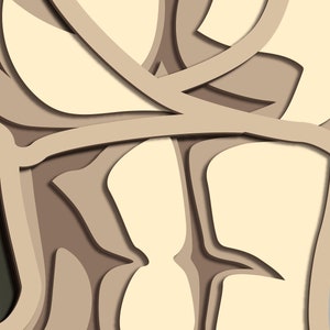 Body Multilayer SVG/ Body Cut File/ 3D Layer/ Plywood Cutting/ Paper ...