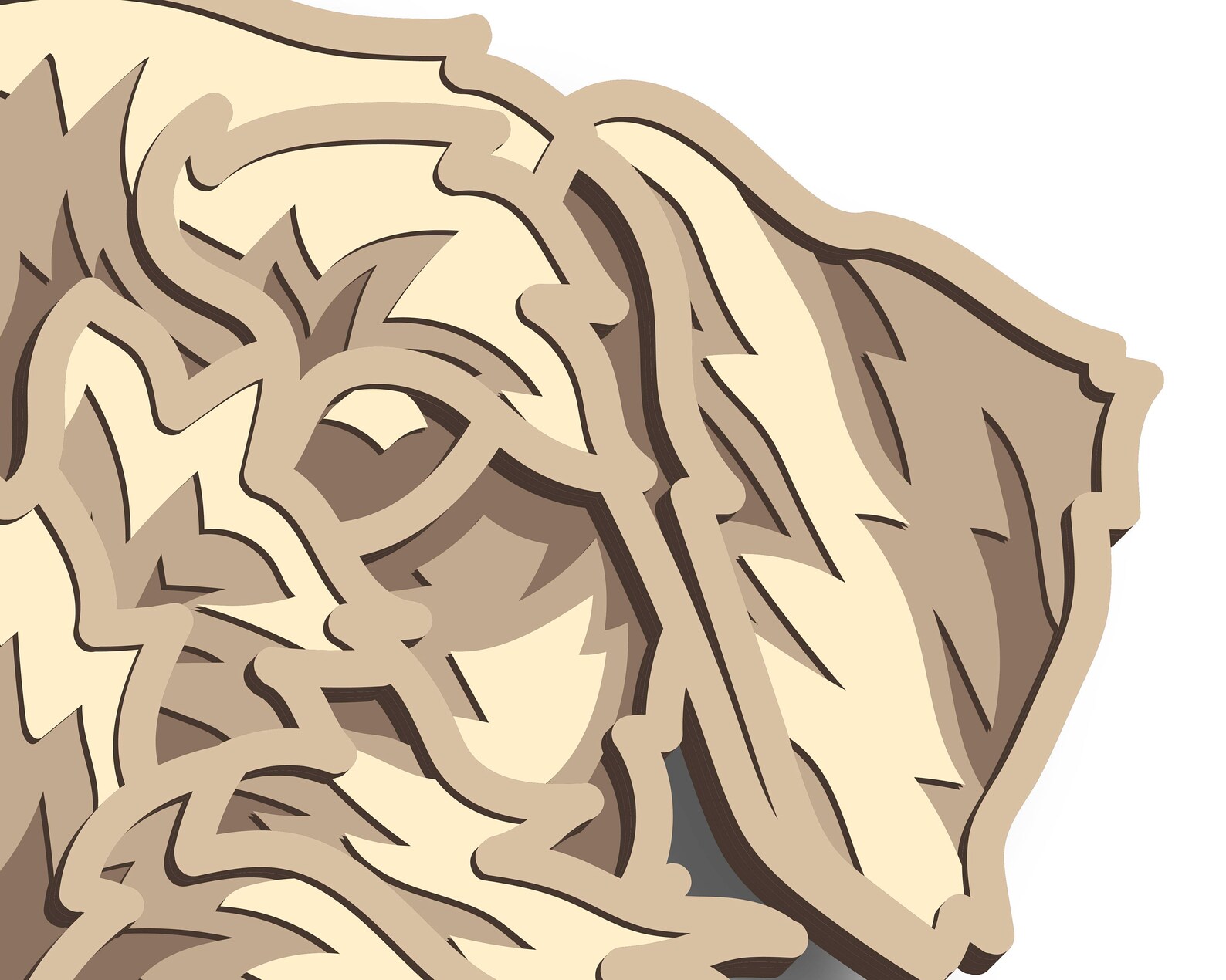 Airedale Multilayer SVG/ Airedale Cut File/ 3D Layer/ Plywood - Etsy