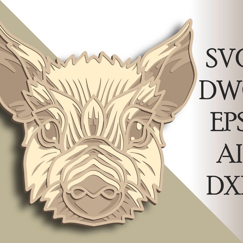 Rabbit Multilayer SVG/ Rabbit Cut File/ 3D Layer/ Plywood - Etsy