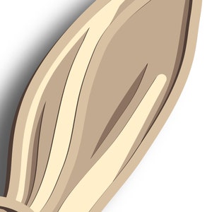 Rabbit Multilayer SVG/ Rabbit Cut File/ 3D Layer/ Plywood Cutting ...