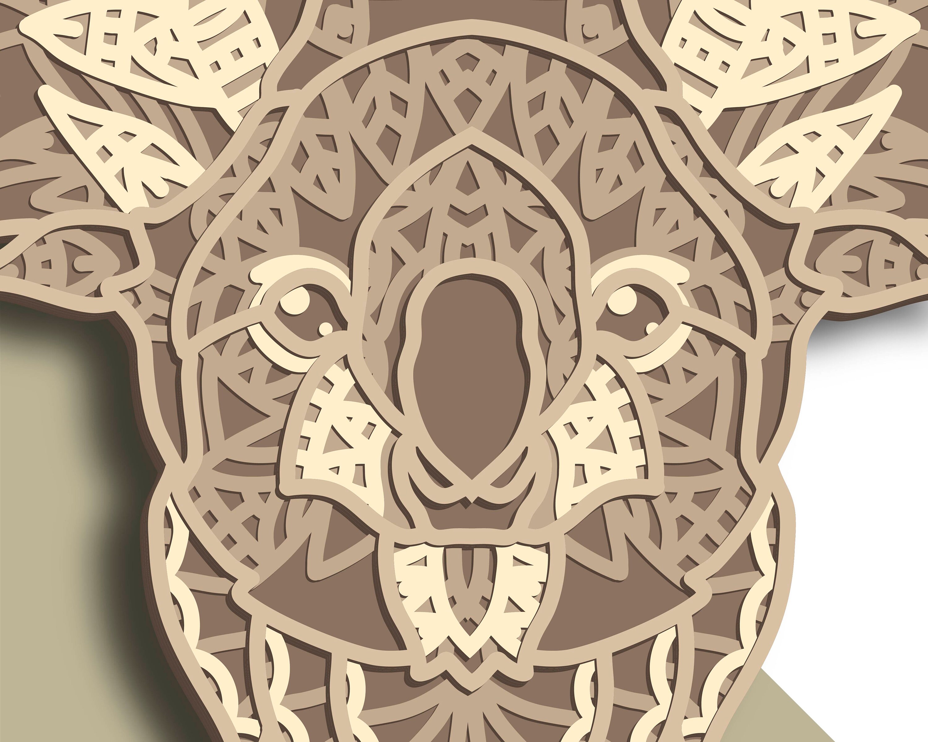 Koala Multilayer SVG/ Koala Cut File/ 3D Layer/ Plywood - Etsy Australia