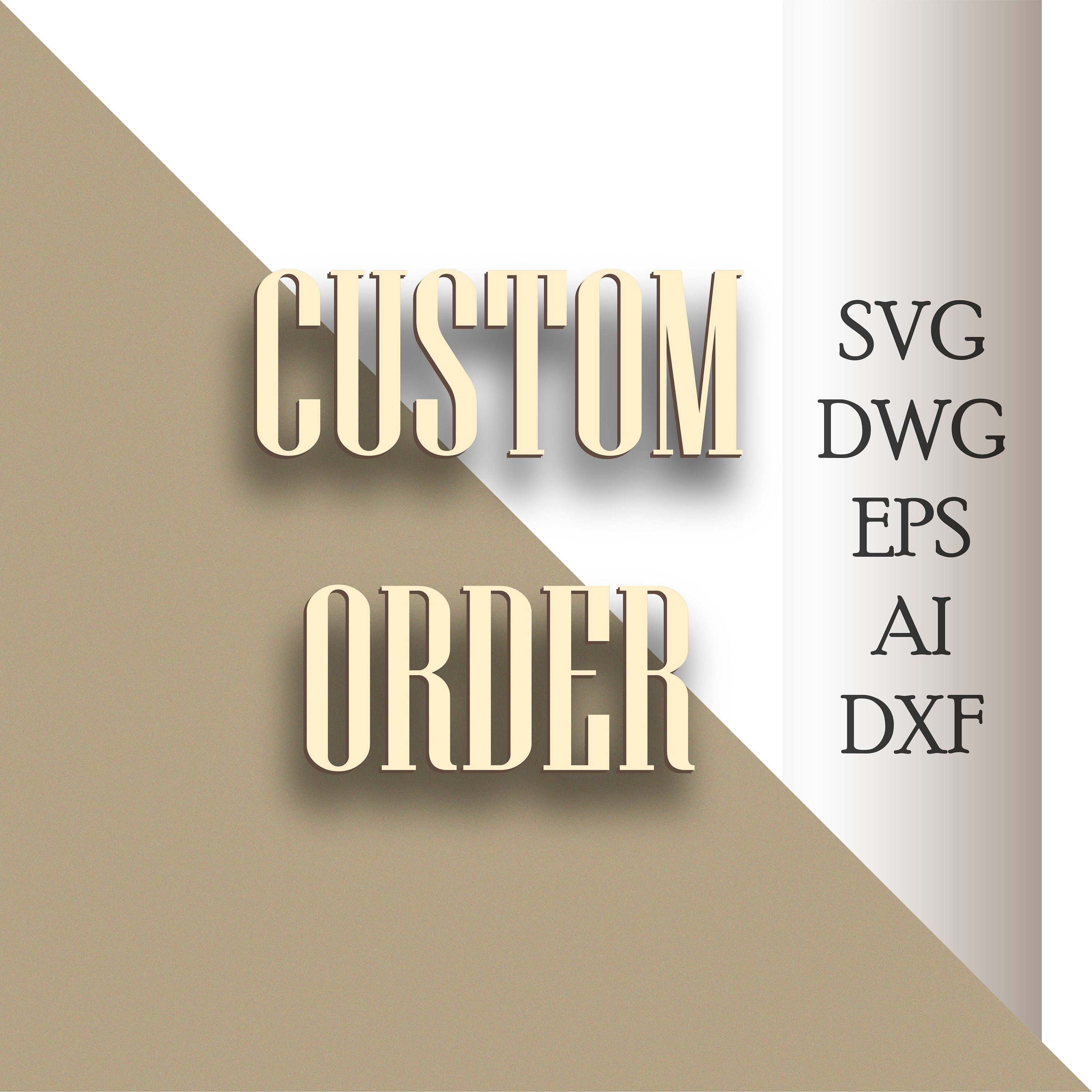 Custom Order Multilayer SVG/ Custom Order Cut File/ 3D Layer/ - Etsy