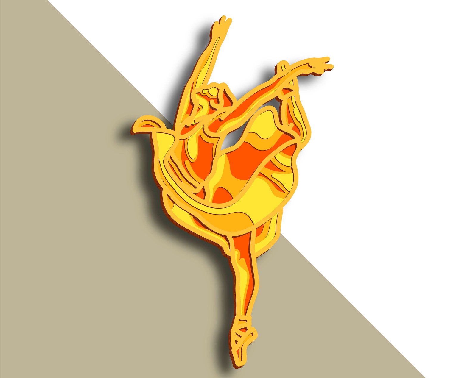 Ballet Bundle Multilayer SVG/ Ballet Bundle Cut File/ 3D - Etsy