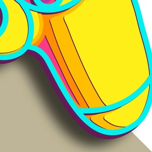 Gamer Multilayer SVG/ Gamer Cut File/ 3D Layer/ Plywood Cutting/ Paper ...