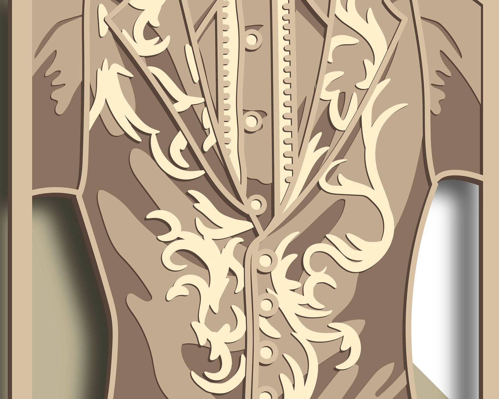 Fashion Man Multilayer SVG/ Fashion Man Cut File/ 3D Layer/ - Etsy