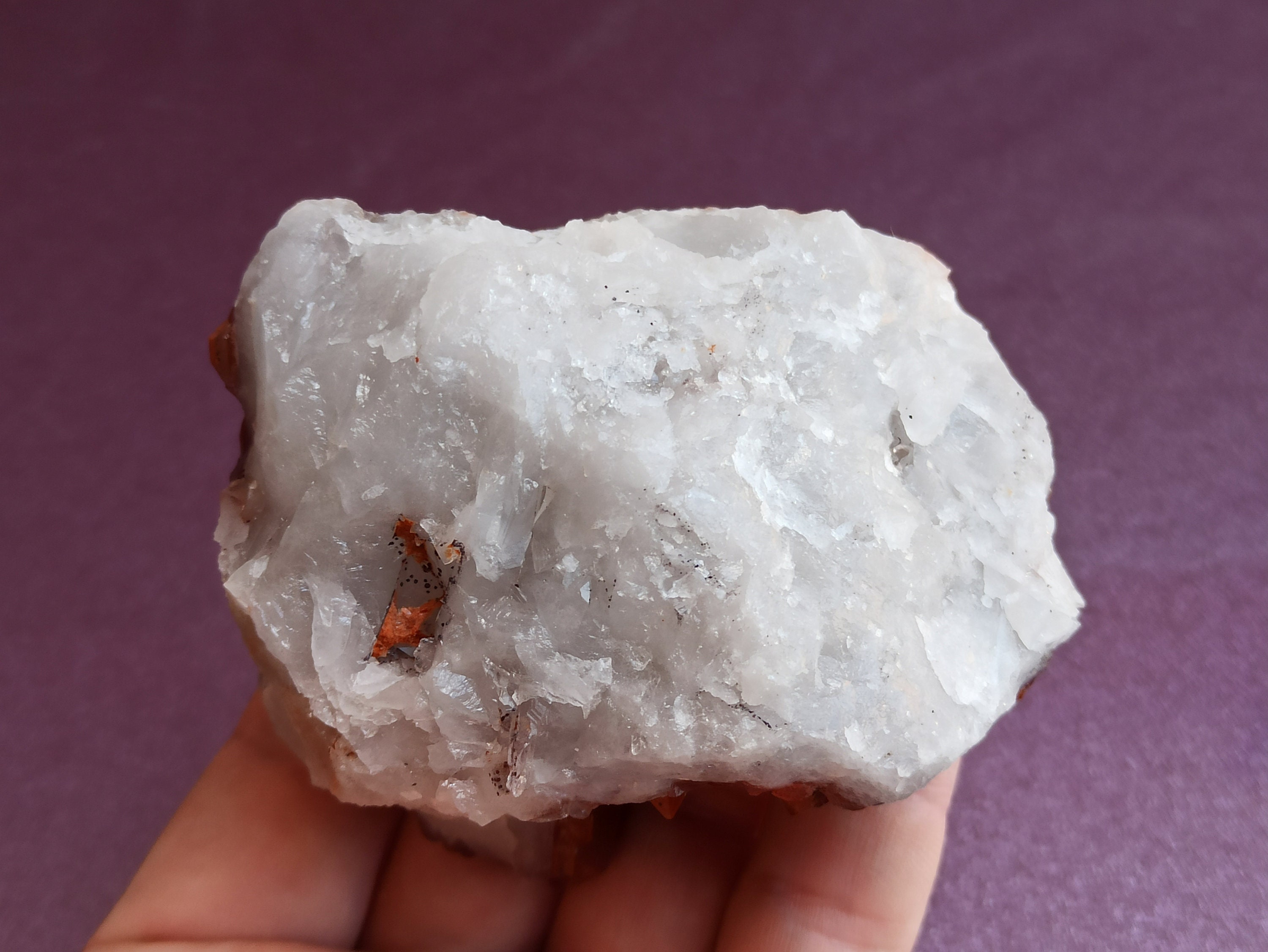 Rare Eisenkiesel Quartz Crystal: Raw Jacinta De Compostela Geode ...