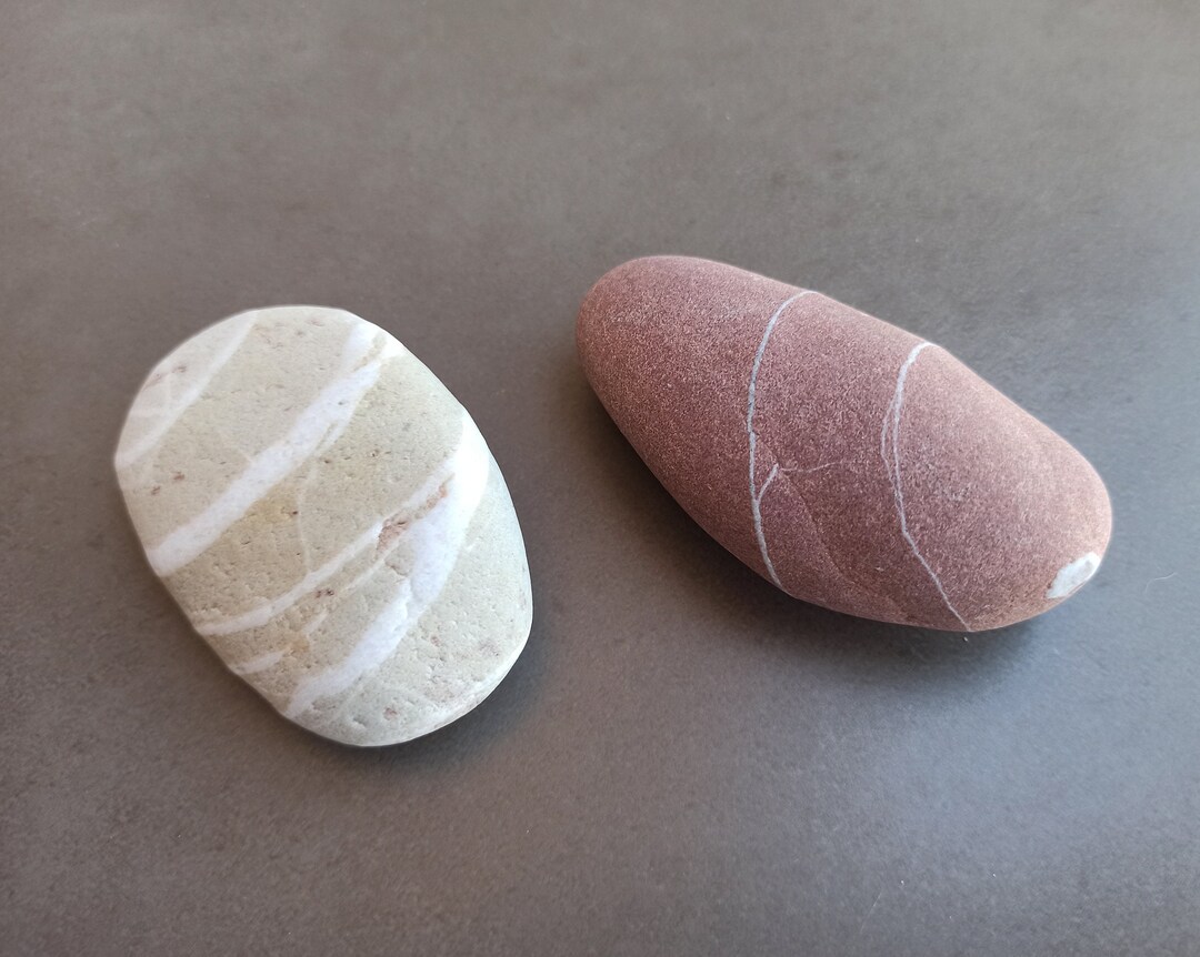 Large Beach Wishing Stones, Irish Hag Stone, Odin Stones, Amulet - Etsy