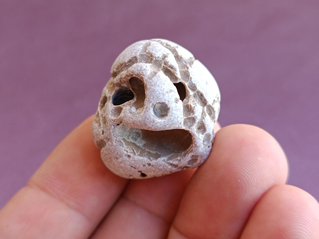 Face Stone, Witch Stone, Head Shaped Stone, Chicken God Stone, Funny ...